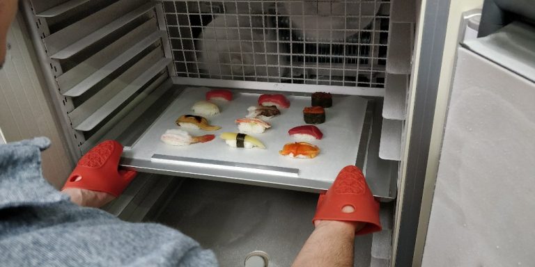 Frozen Sushi: Flash Freezing Japanese Sushi | Flash Freeze
