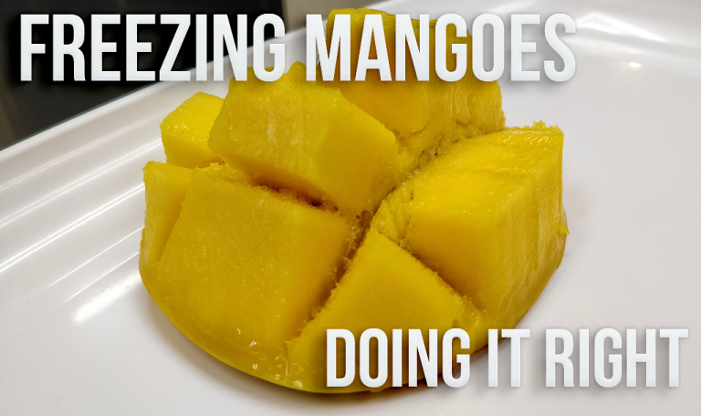 Freezing Mangoes | Getting The Best Results | Flash Freeze